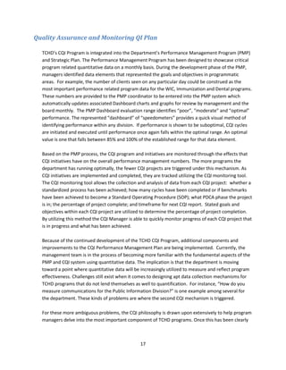 Taney cqi plan docx | PDF