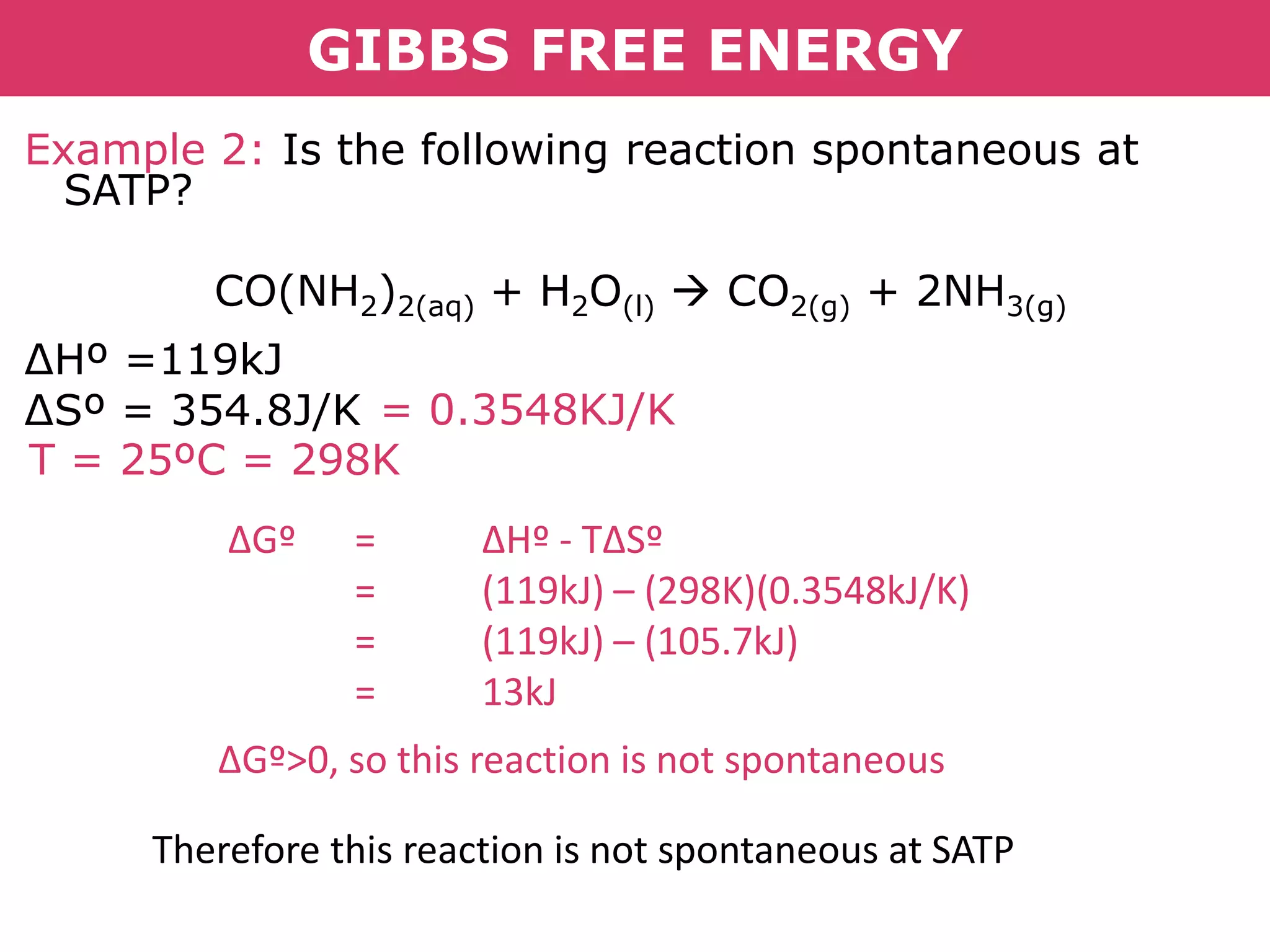Tang 01b enthalpy, entropy, and gibb's free energy | PPTX