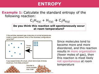 Tang 01b enthalpy, entropy, and gibb's free energy | PPTX