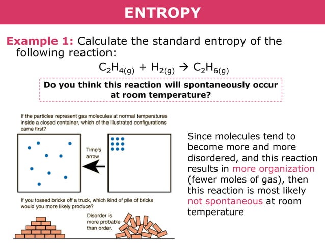 Tang 01b enthalpy, entropy, and gibb's free energy | PPTX | Chemistry ...