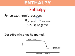 Tang 01b enthalpy, entropy, and gibb's free energy | PPTX