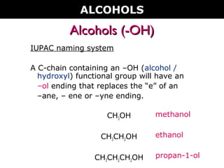 Tang 02 alcohols, aldehydes, ketones 2 | PPT