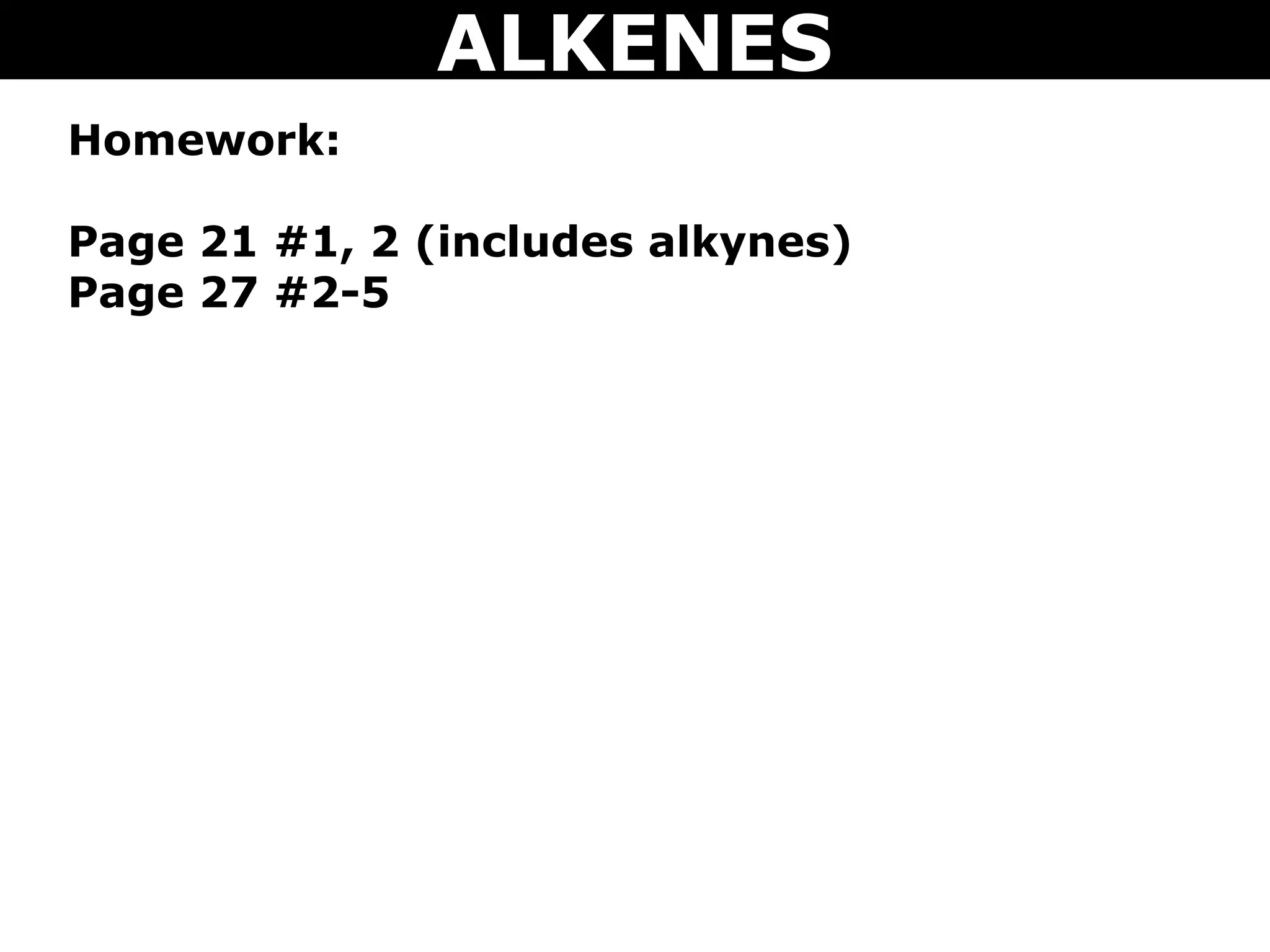 Tang 02 alkenes | PPT