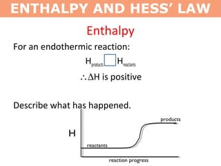 Tang 02 enthalpy and hess' law | PPT