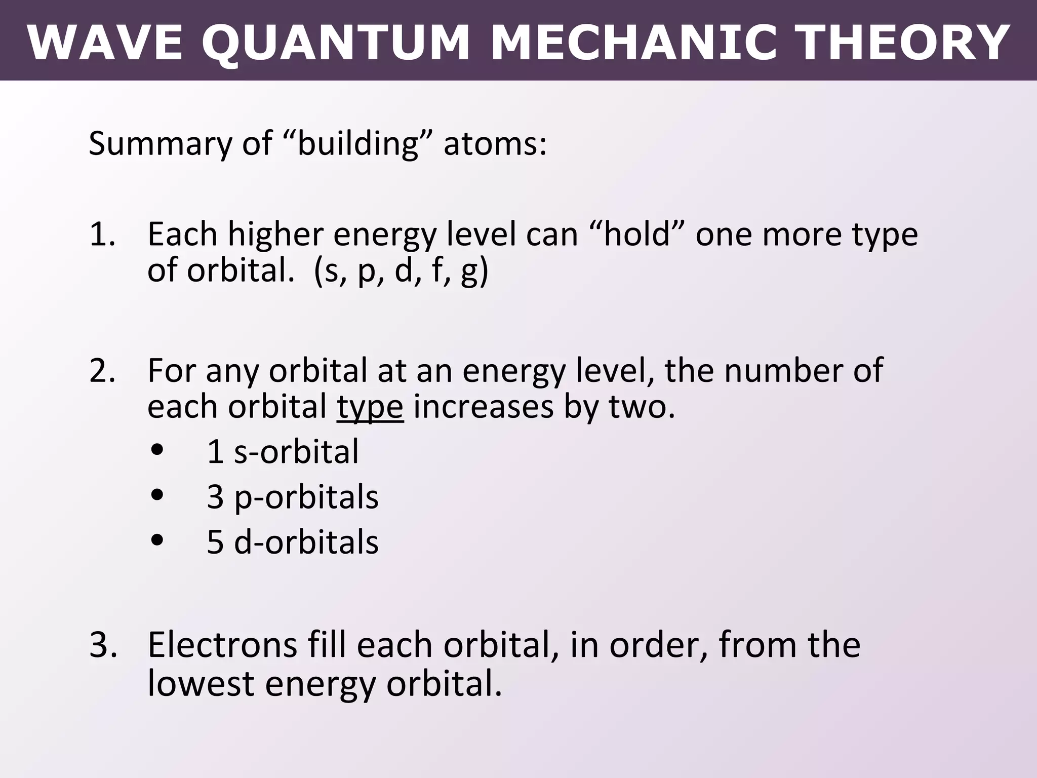 Tang 02 wave quantum mechanic model | PPT