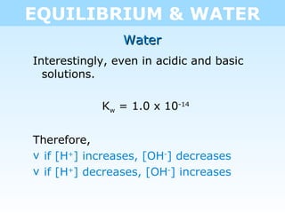 Tang 02 b equilibrium & water 2 | PPT