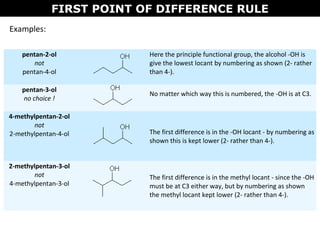 Tang 02 supplement organic rules and point of first difference | PPT