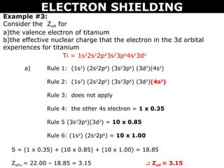 Electron Shielding