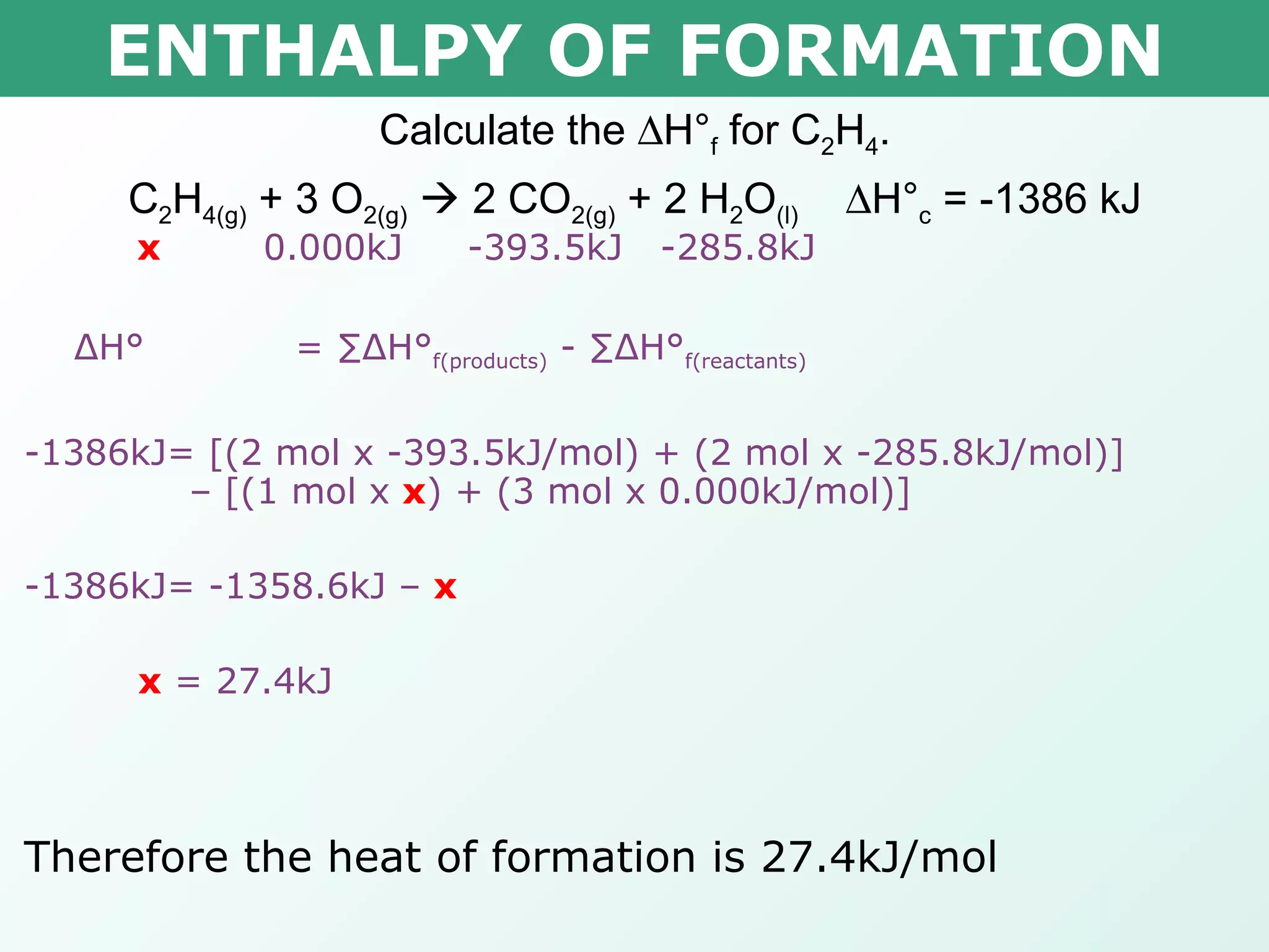 Tang 03 enthalpy of formation and combustion | PPT