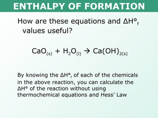 Tang 03 enthalpy of formation and combustion | PPT