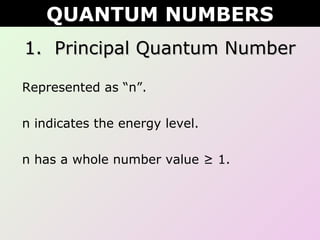 Tang 03 quantum numbers | PPT