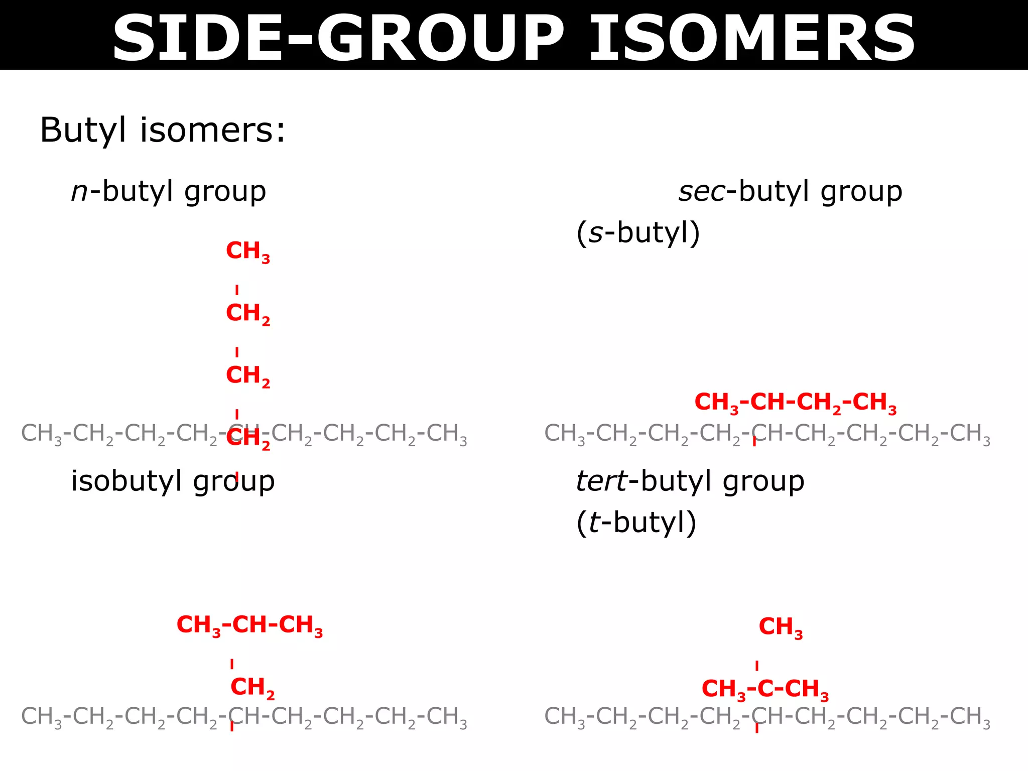 Tang 04 side group isomers & aromatic hydrocarbons | PPT