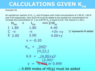 Tang 05 calculations given keq 2 | PPT