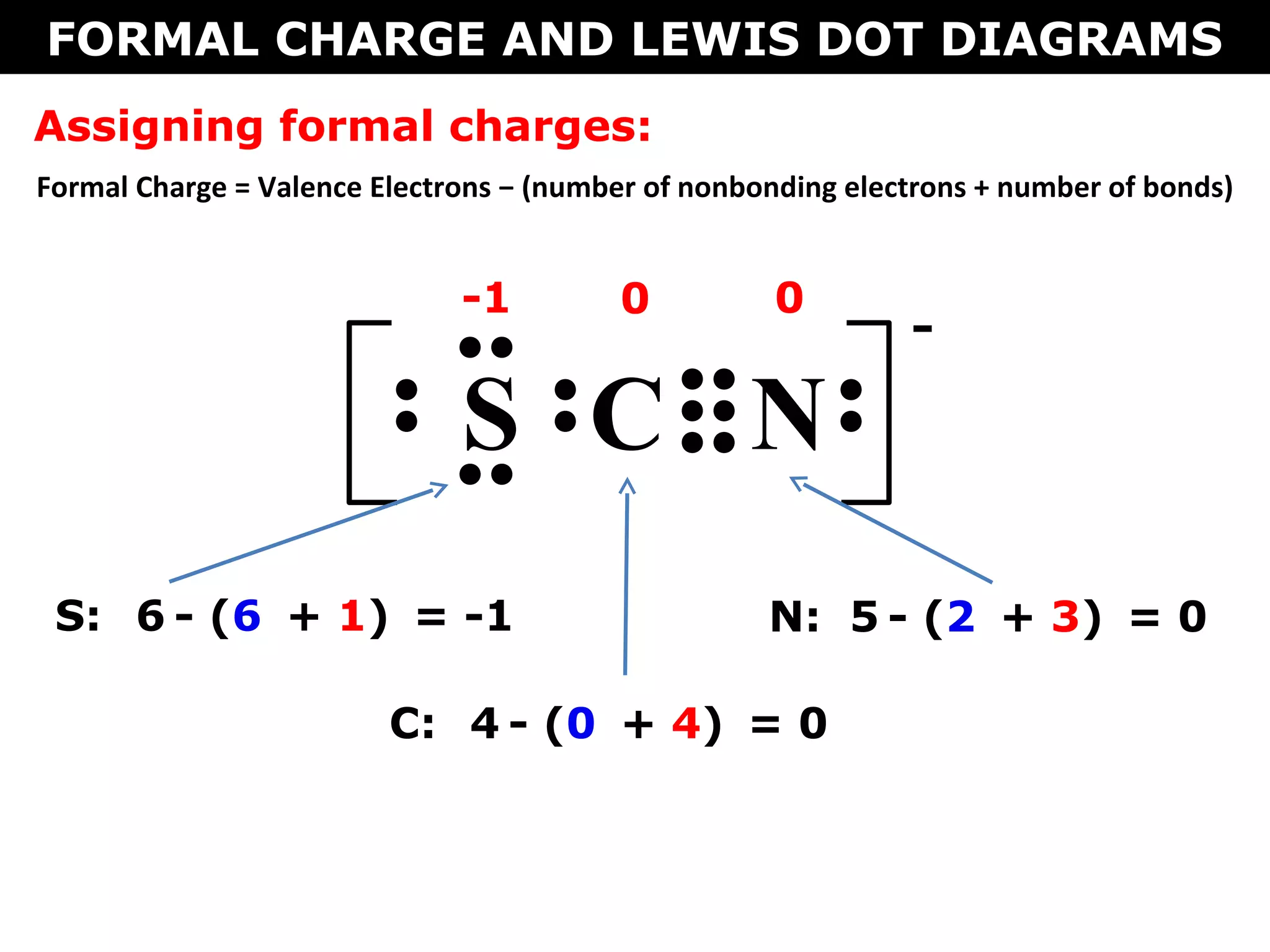 Tang 05 formal charge & lewis dot diagrams | PPT