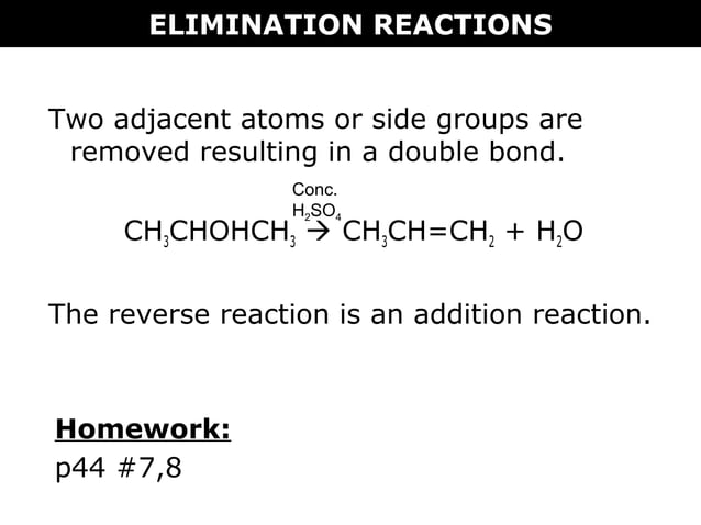 Tang 05 substitution & elimination reactions 2 | PPT