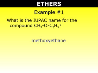 Tang 06 condensations-ethers-esters-amides 2 | PPT | Chemistry | Science