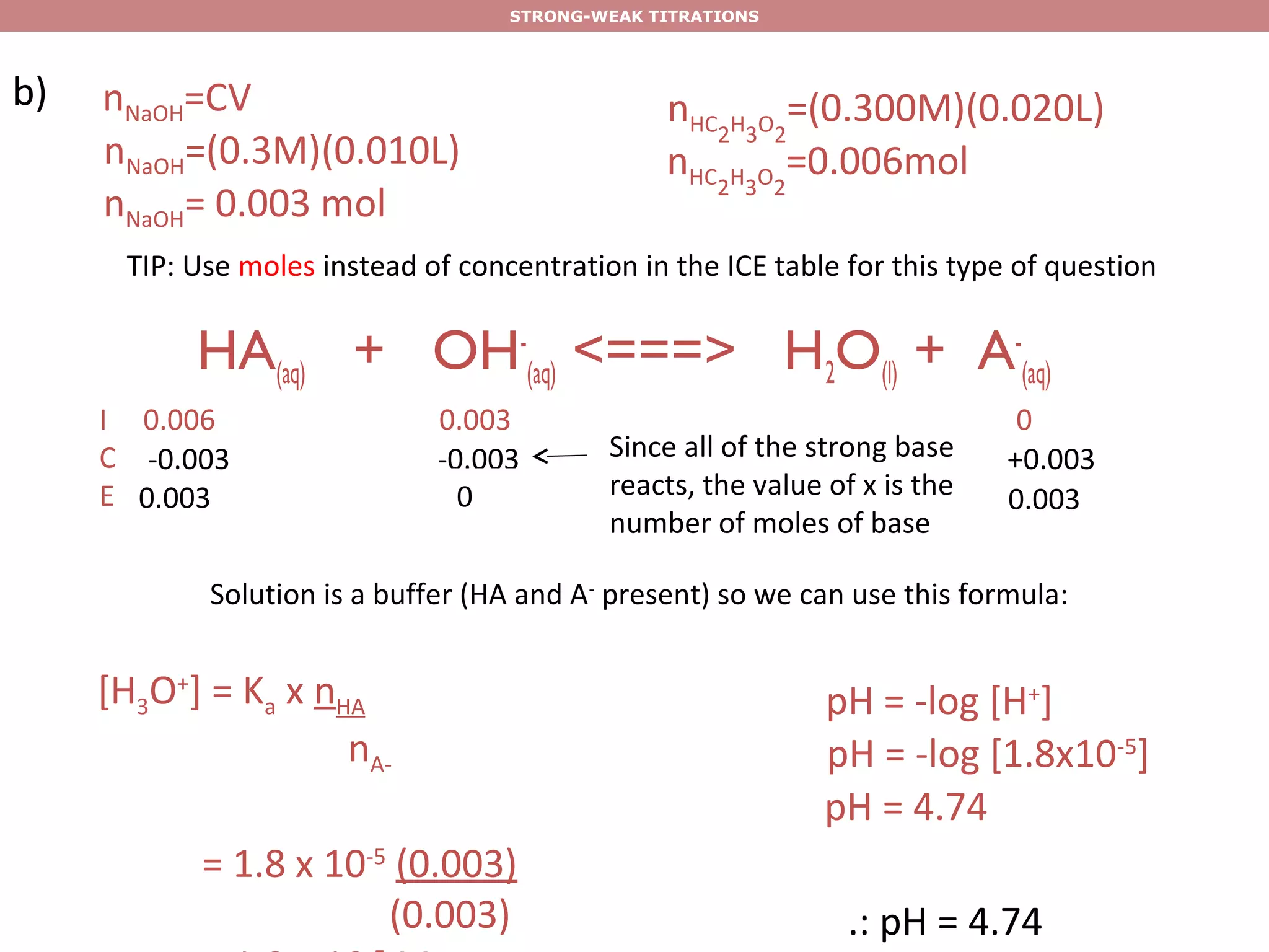 Tang 06 titration calculations | PPT