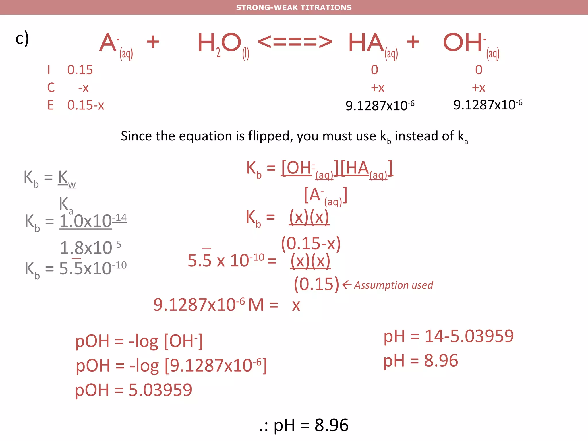 Tang 06 titration calculations | PPT
