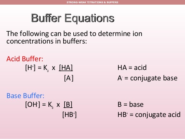 Tang 06 titrations & buffers