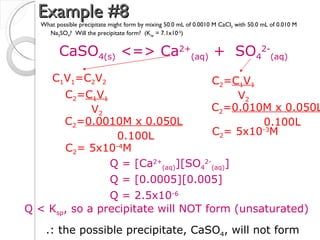 Tang 08 equilibrium and solubility | PPT