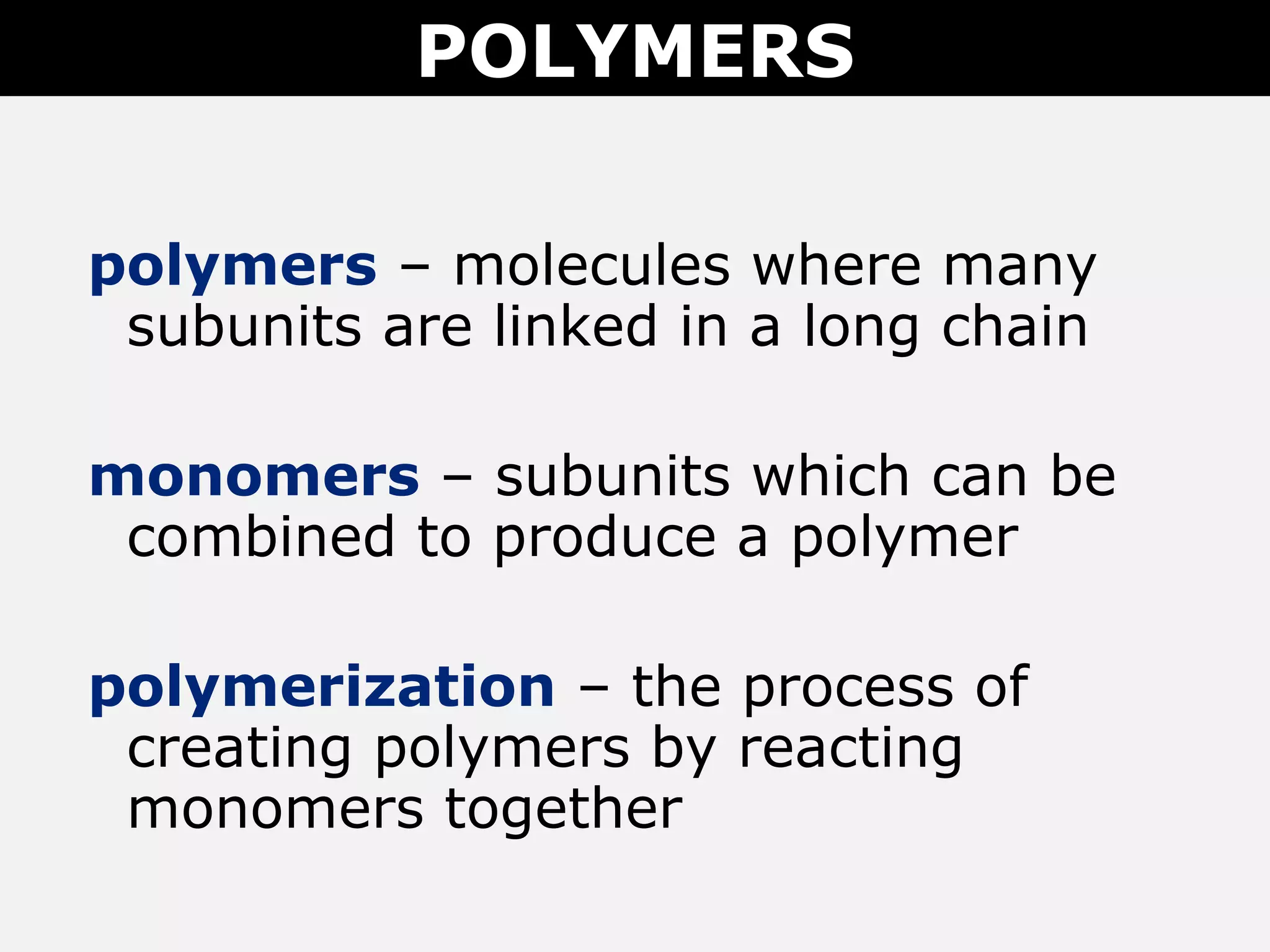 Tang 08 polymers 2 | PPT