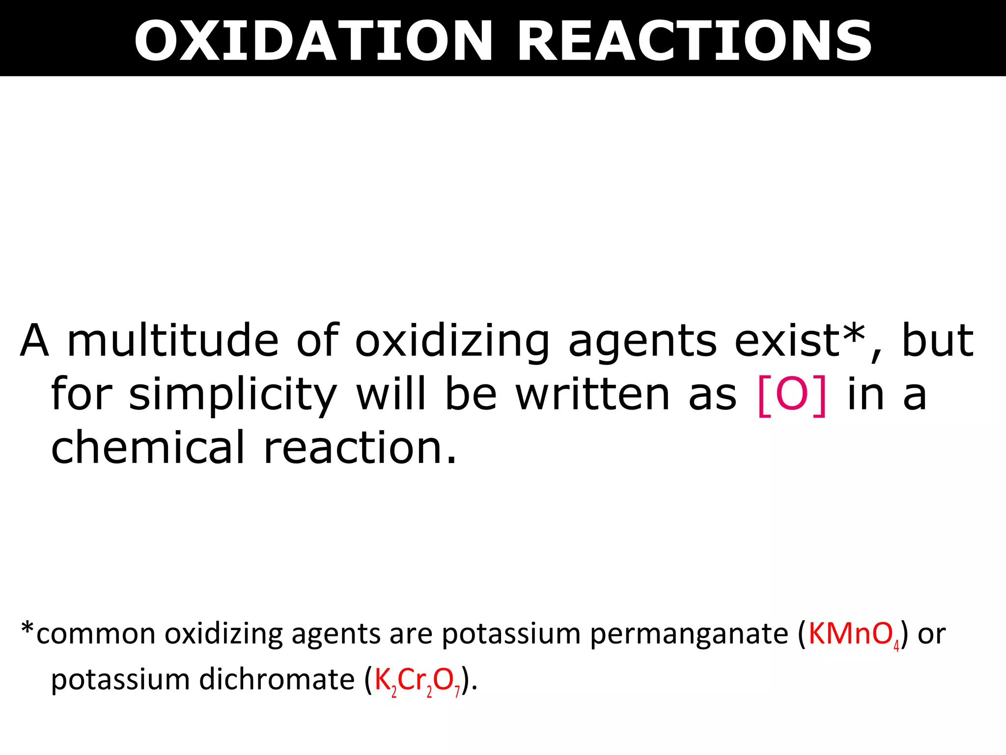 Tang 11 oxidation reactions 2 | PPT
