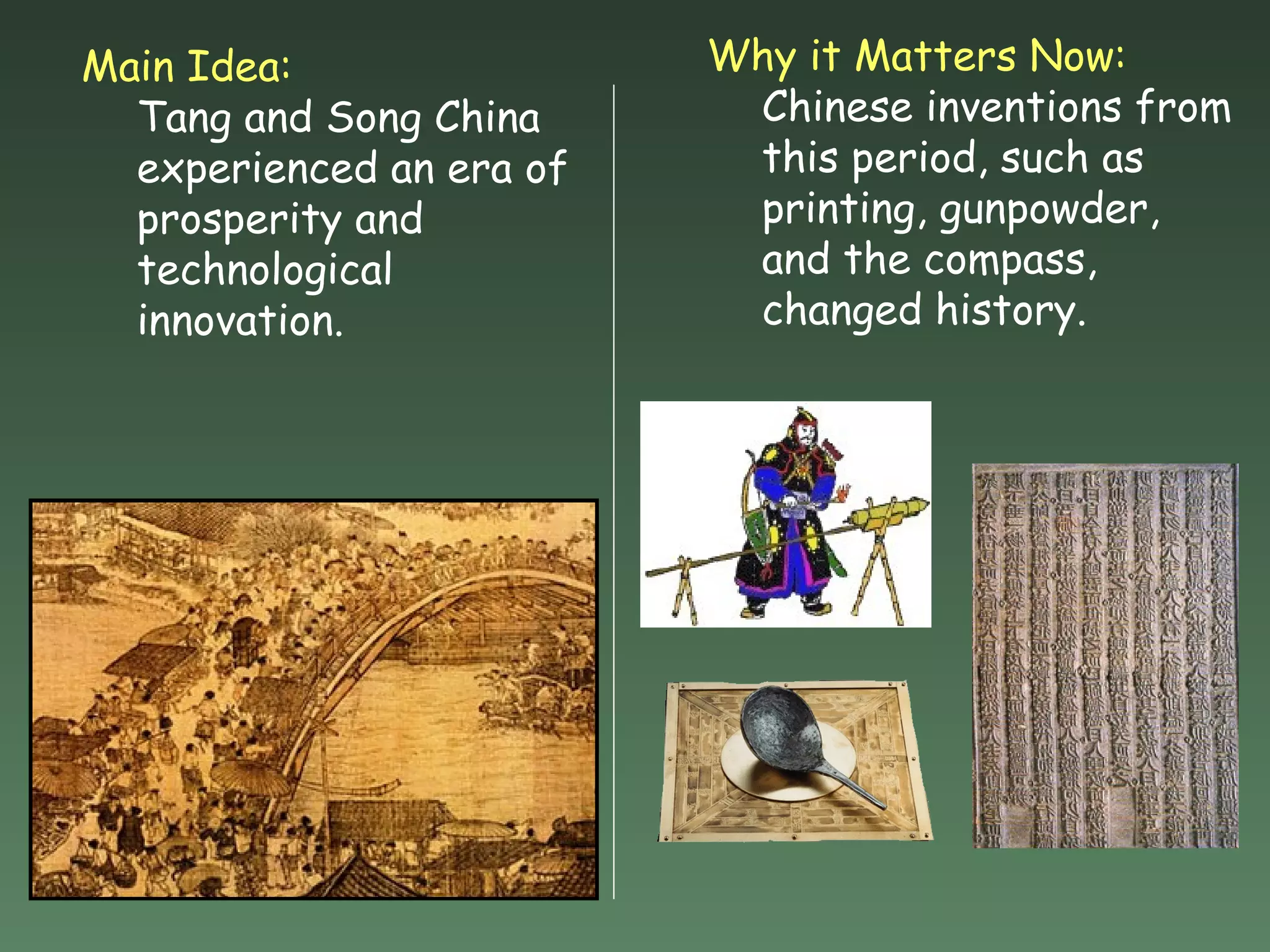 Tang and song | PPT