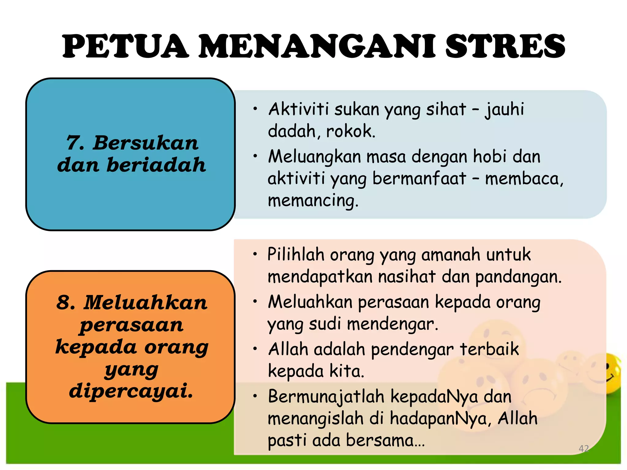 Tangani stres anda dengan bijak! | PPSX