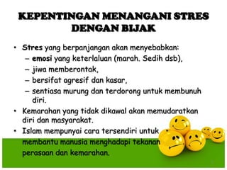 Tangani stres anda dengan bijak! | PPSX