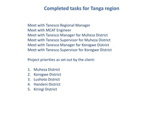Tanga Regional Planning Presentation 1 [Autosaved] | PPTX ...