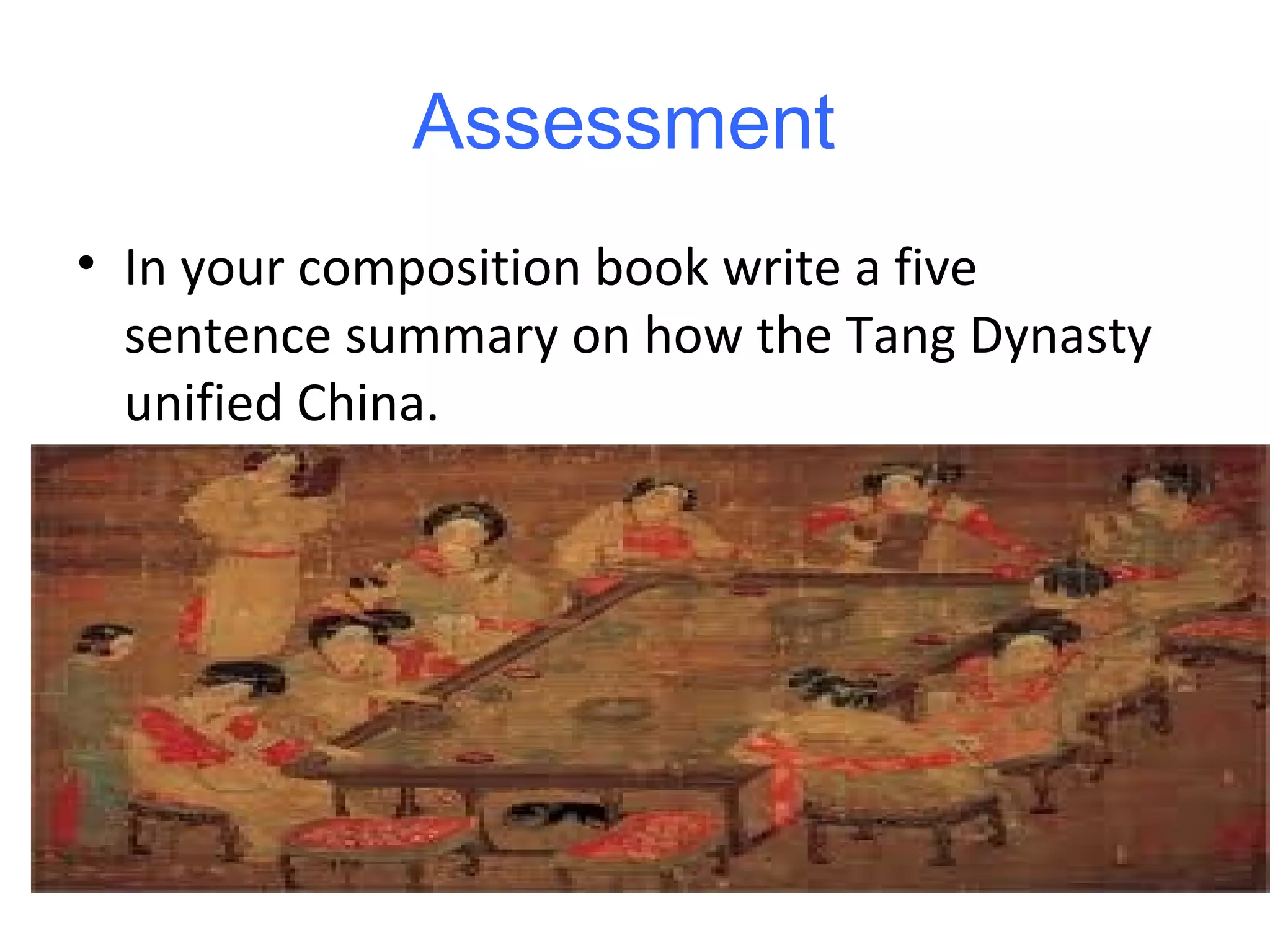 Tang dynasty | PPT