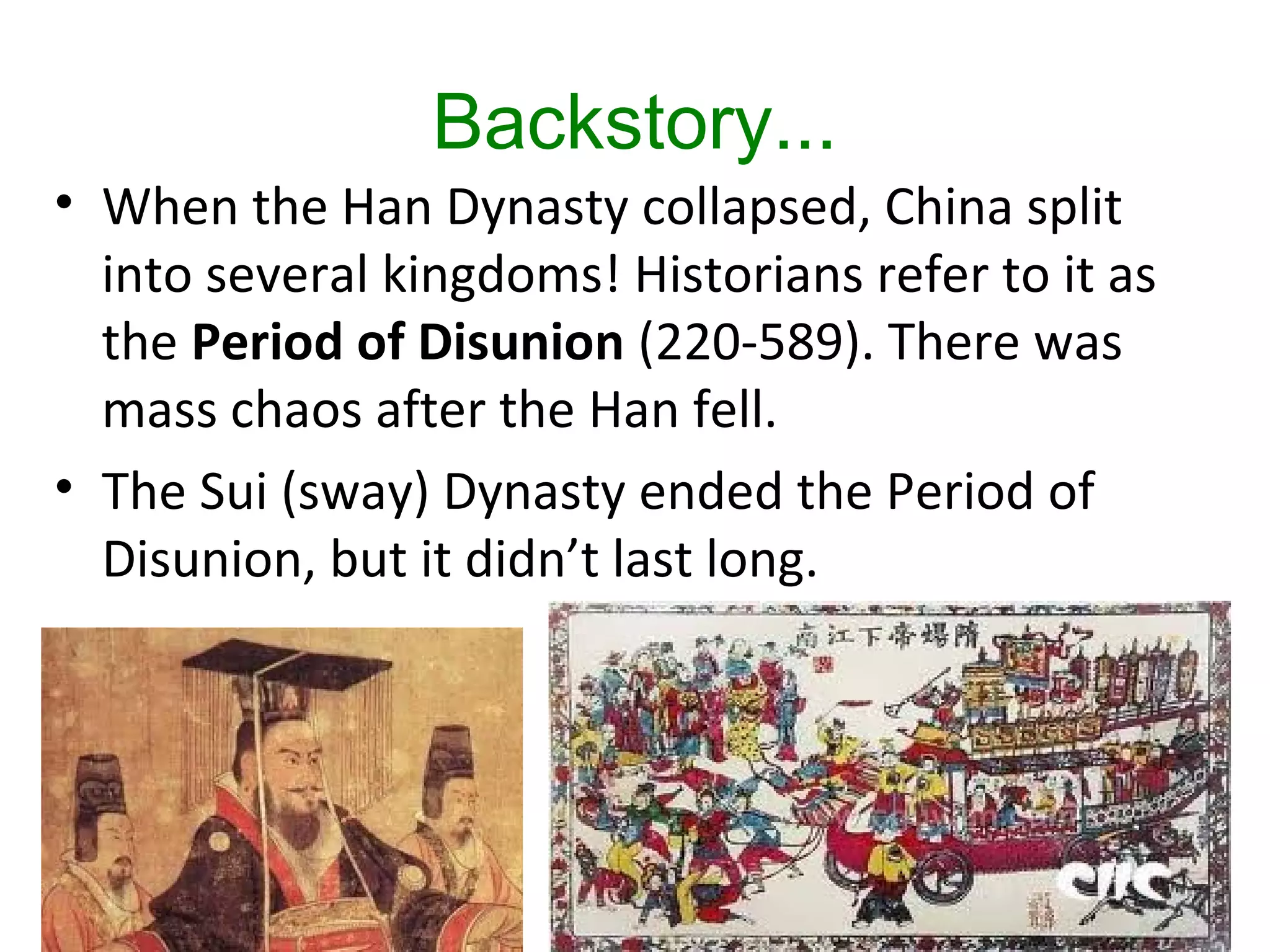 Tang dynasty | PPT