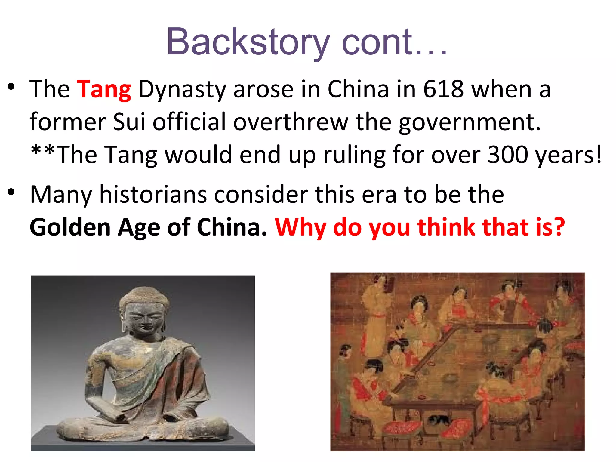 Tang dynasty | PPT