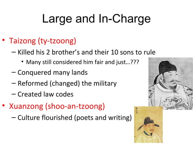 Tang dynasty | PPT