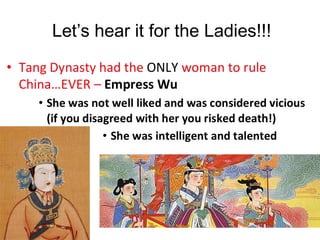 Tang dynasty | PPT