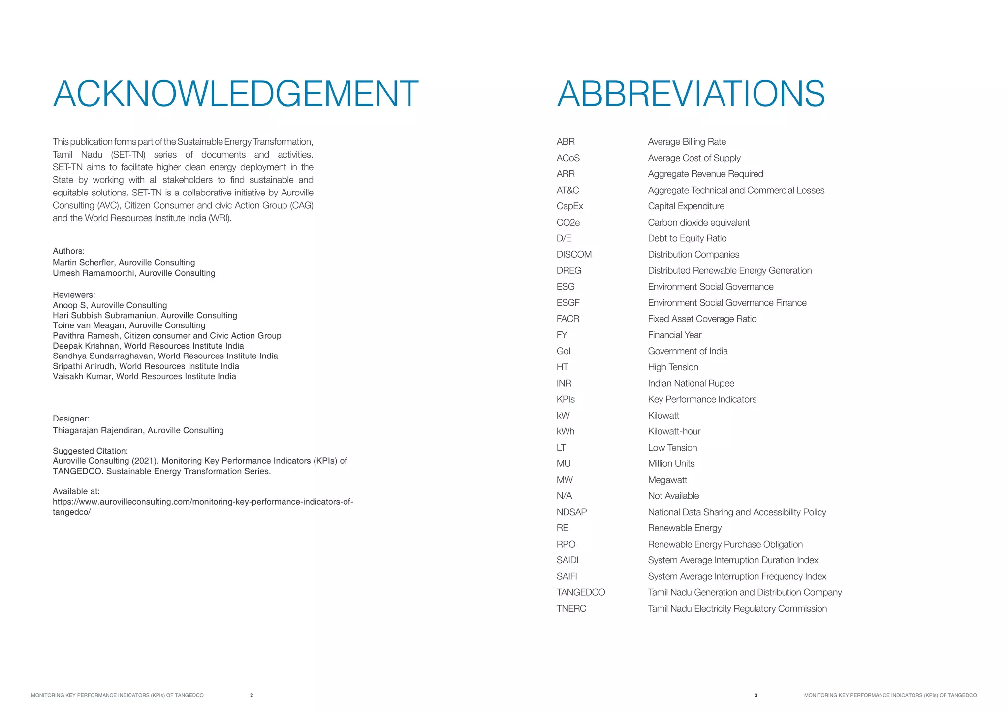 MONITORING KEY PERFORMANCE INDICATORS OF TANGEDCO | PDF