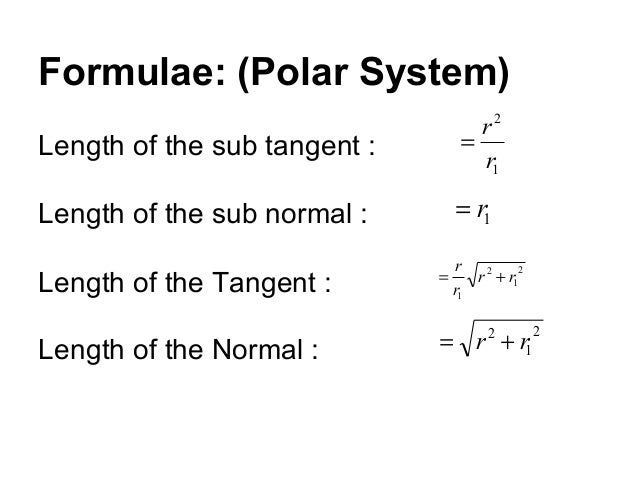 Tangent And Curvature