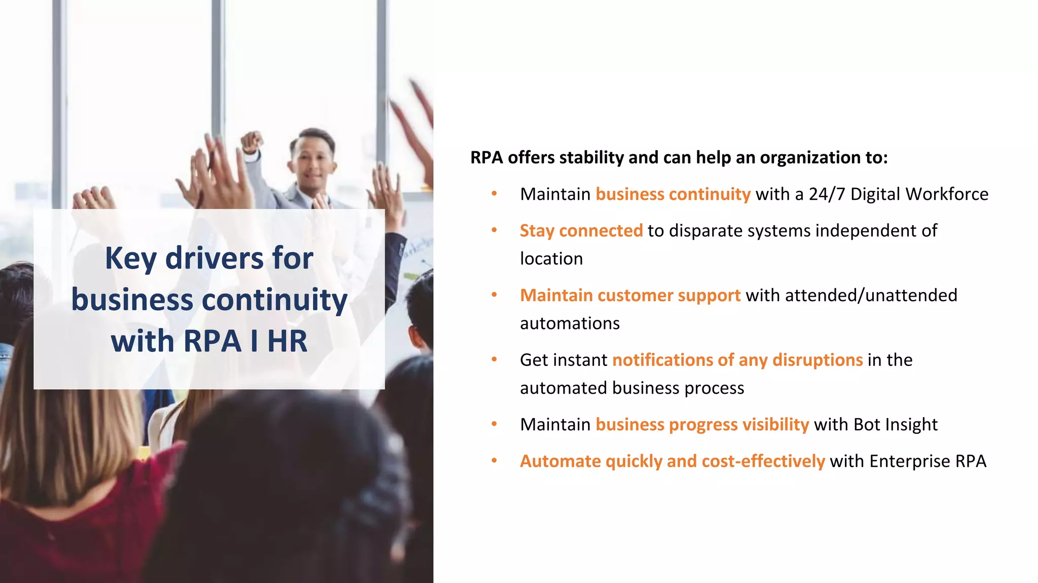 RPA - Business Continuity & Automation Success Stories | PPTX