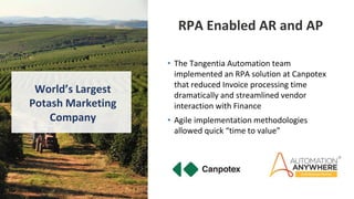 RPA - Business Continuity & Automation Success Stories | PPTX