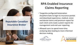 RPA - Business Continuity & Automation Success Stories | PPTX