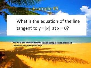 Tangent lines PowerPoint | PPTX