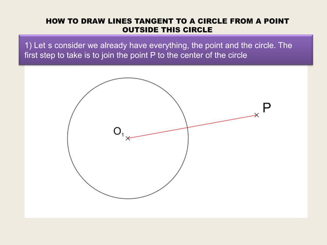 Tangent point circle | PPTX