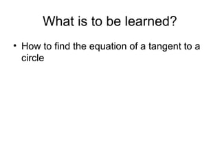 Tangents + intersections | PPT | Physics | Science