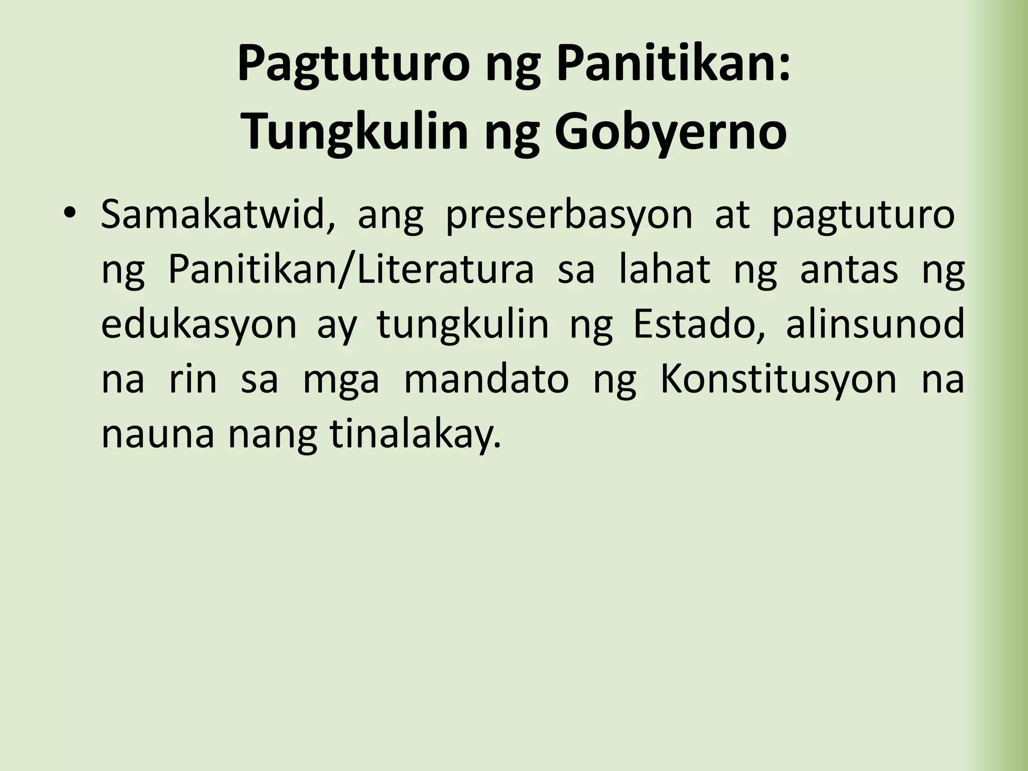 Tanggol wika presentation_-_filipino_sa | PDF