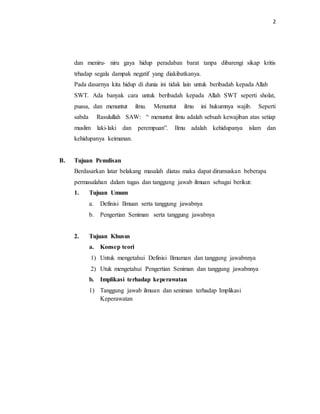 Tanggung jawab ilmuwan dan seniman | DOCX