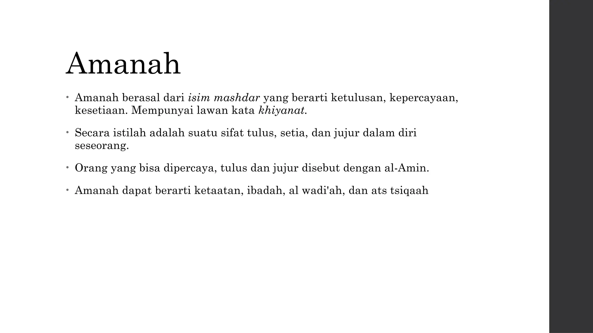 bertanggung Jawab untuk menjaga Amanah.pptx