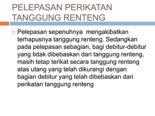 Tanggung renteng | PPTX