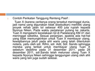 Tanggung renteng | PPTX
