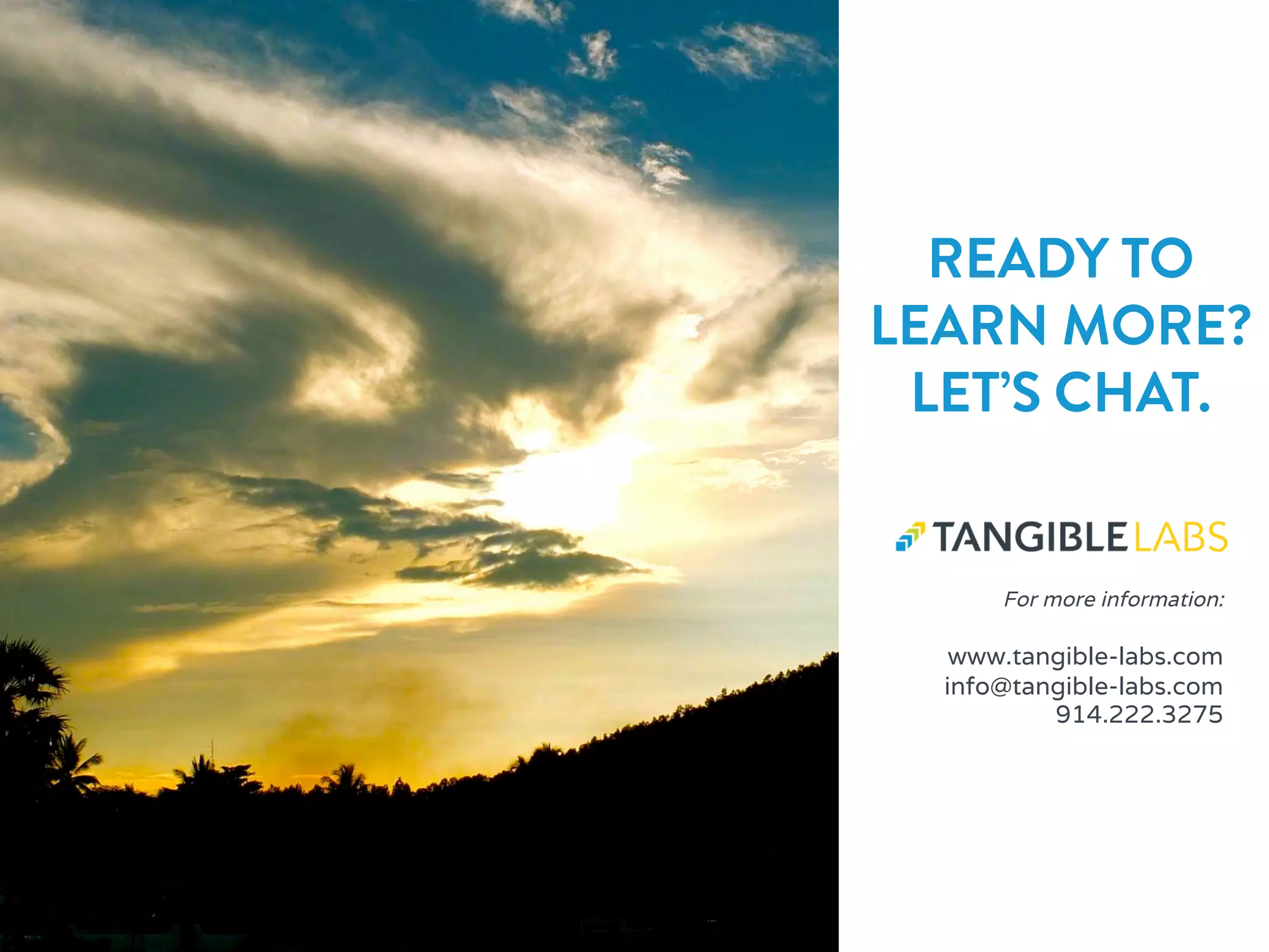 Tangible Labs Intro | PPT