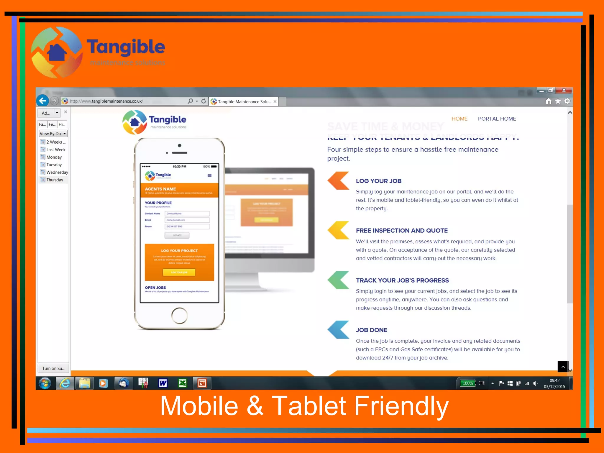 Tangible maintenance solutions presentation | PPT